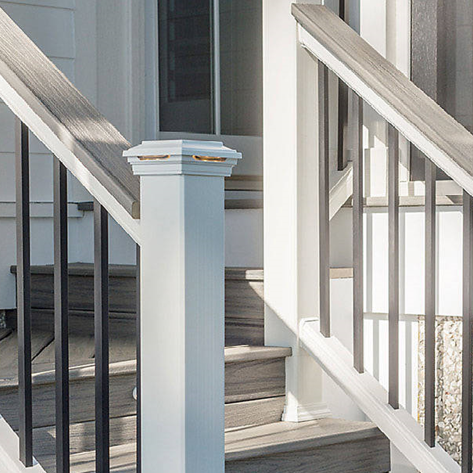 Trex Transcend Stair Railing Select Stair Rail Kit By Trex